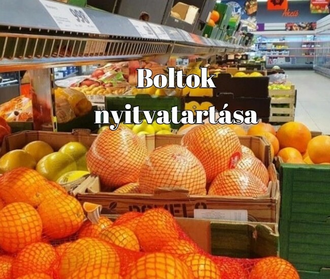Október 23. - Így alakul a boltok nyitvatartása az ünnep előtt és a ...